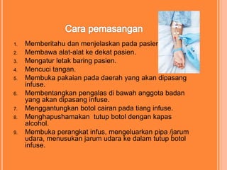 Terapi intravena | PPTX
