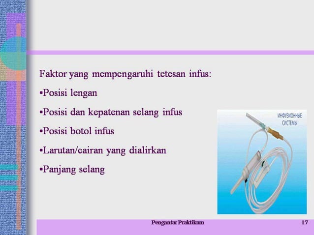 Terapi intravena | PPTX