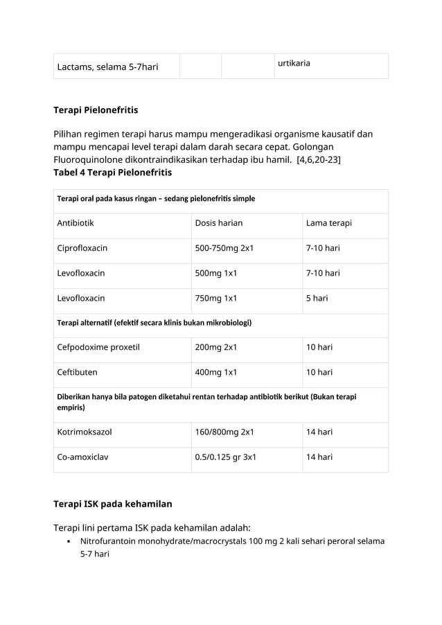 terapi isk (Infeksi Saluran Kemih) .docx