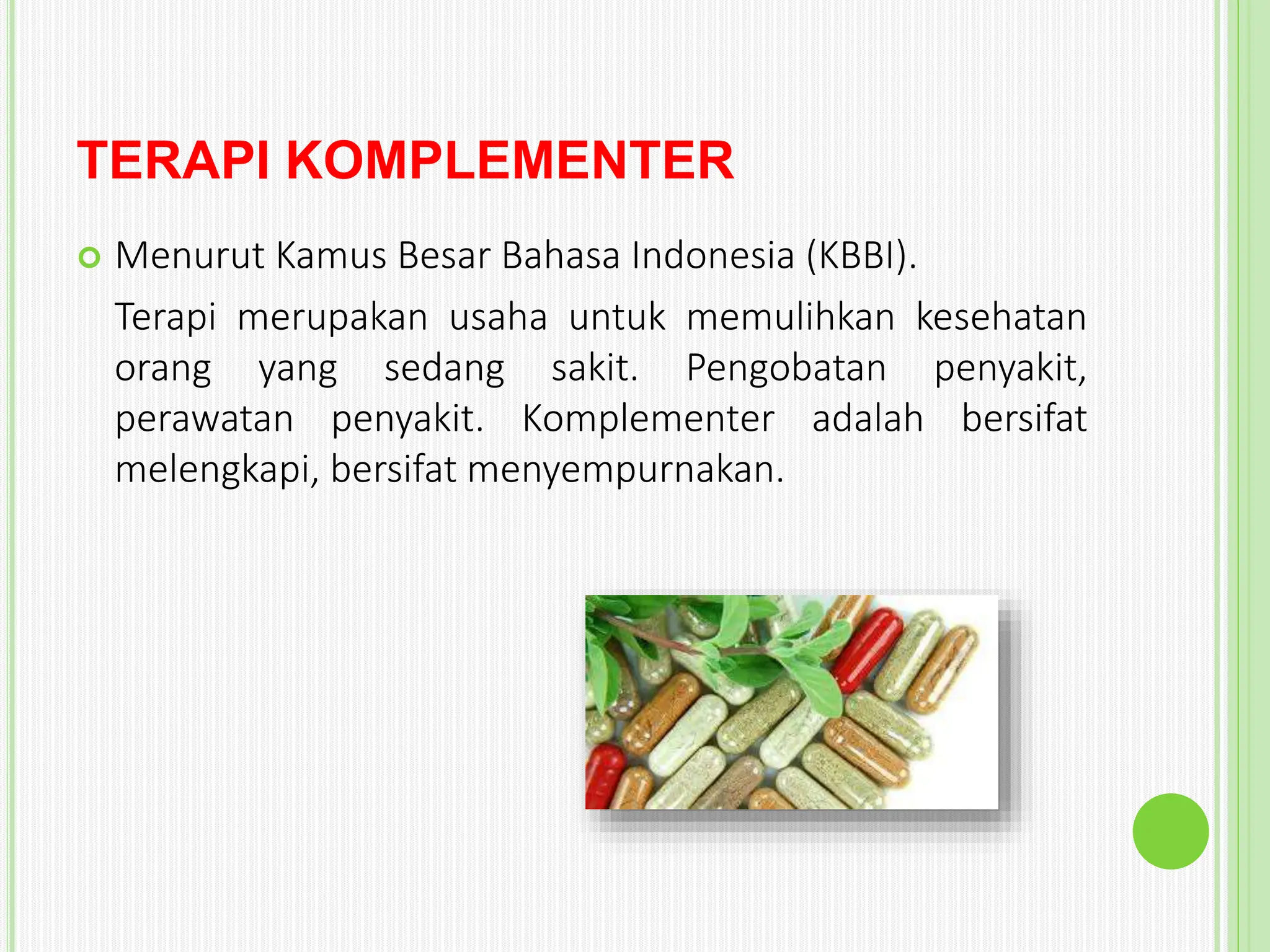 Terapi Komplementer HIV-AIDS Keperawatan | PPTX