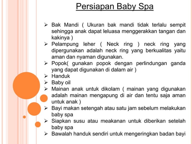 Terapi Komplementer Pada Bayi ( Baby Spa ).pptx