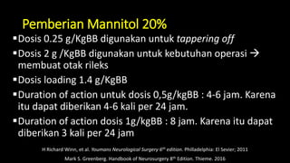 Terapi Mannitol | PPT