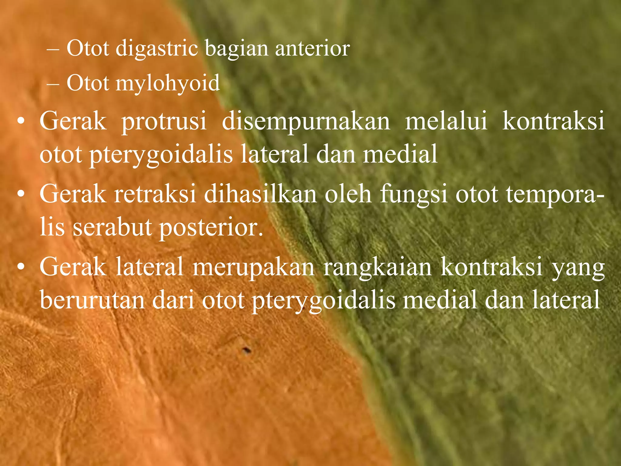 Terapi manual TMJ dalam Fisioterapi | PPTX