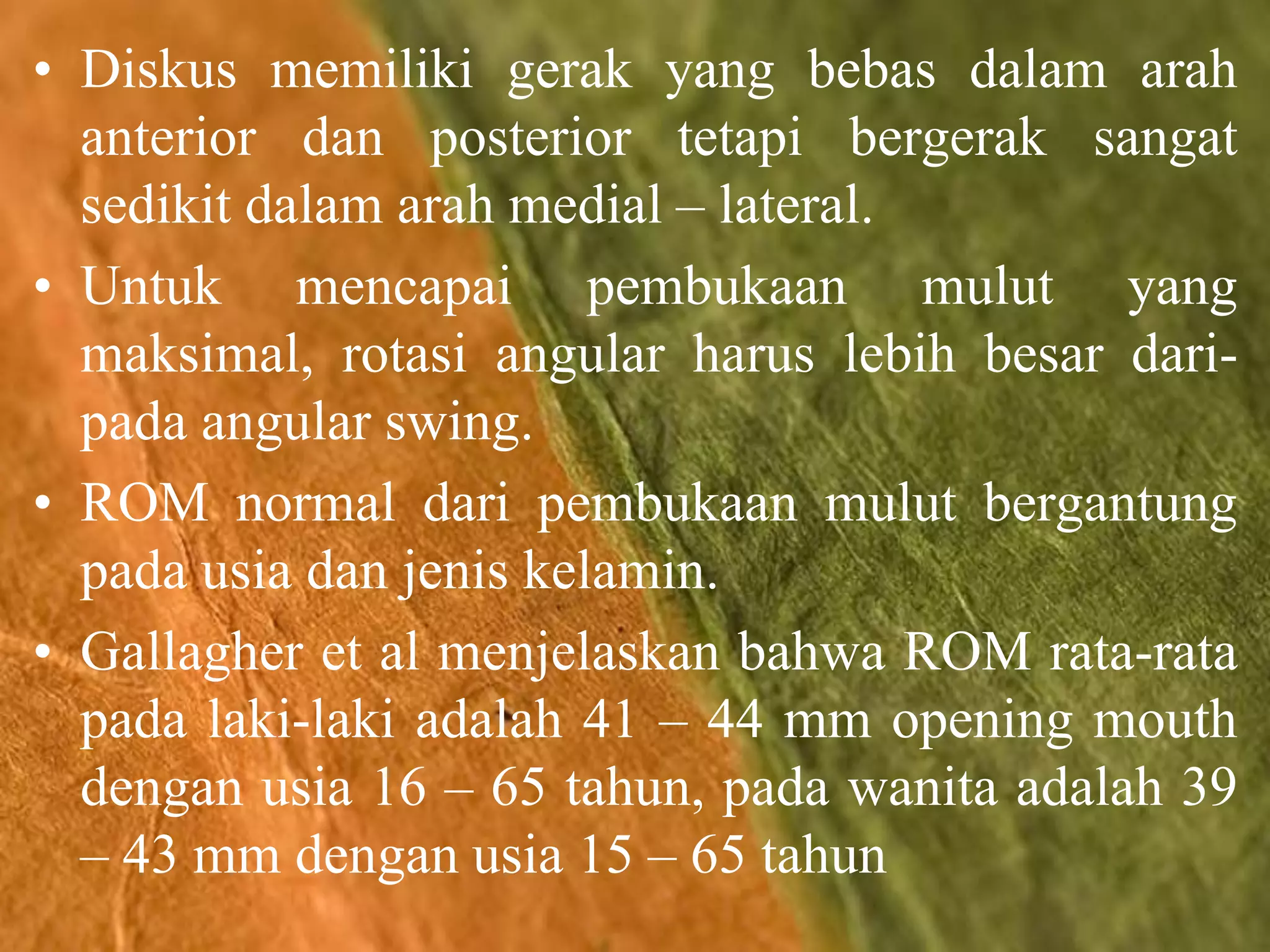 Terapi manual TMJ dalam Fisioterapi | PPTX