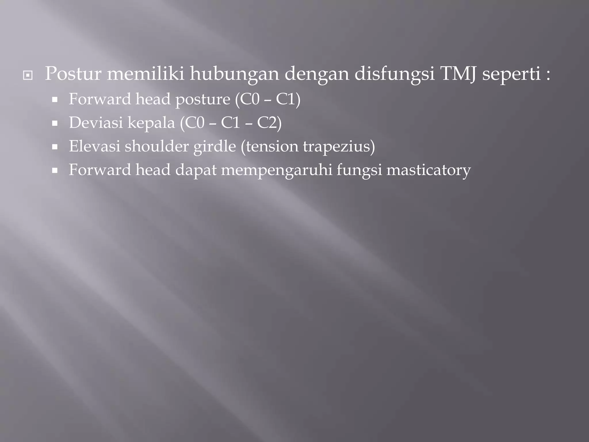 Terapi manual TMJ dalam Fisioterapi | PPTX