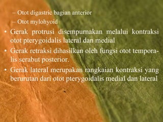 Terapi manual TMJ dalam Fisioterapi | PPTX
