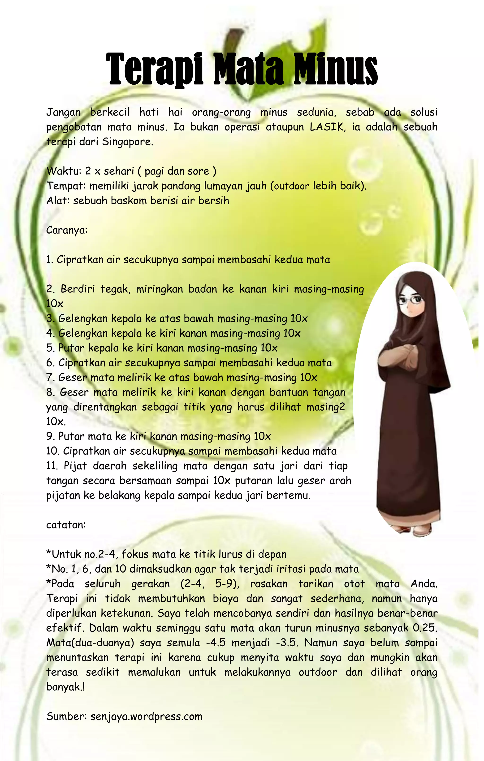 TERAPI MATA MINUS | DOCX