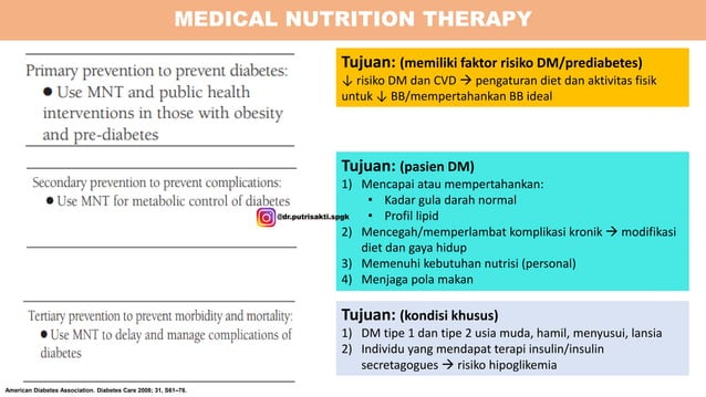 Terapi Nutrisi Medik Diabetes Melitus dan Contoh Resep Masakan ...