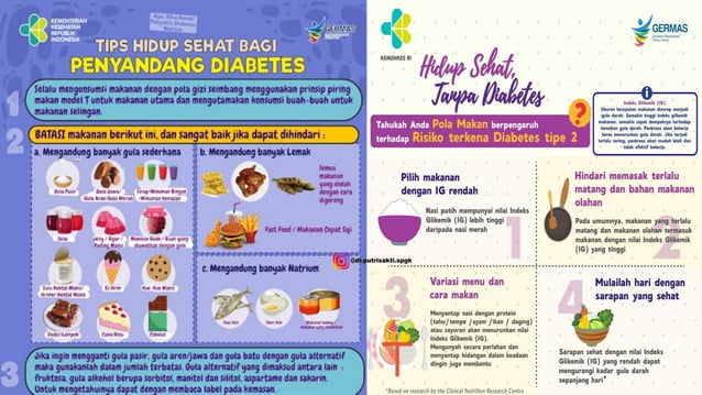 Terapi Nutrisi Medik Diabetes Melitus dan Contoh Resep Masakan ...