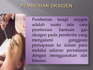 penggunaan teraphy oksigen | PPTX