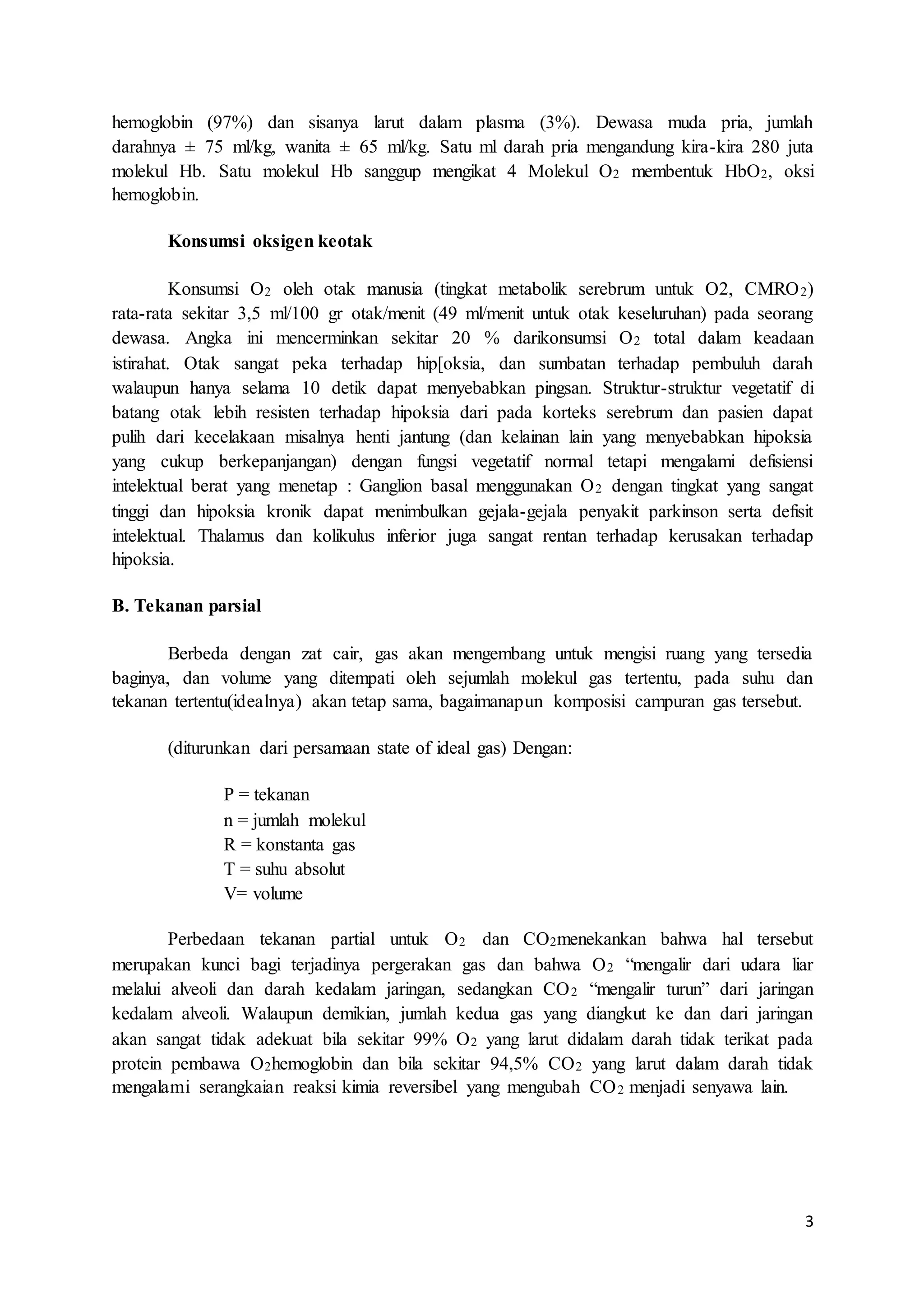 Terapi oksigen | PDF