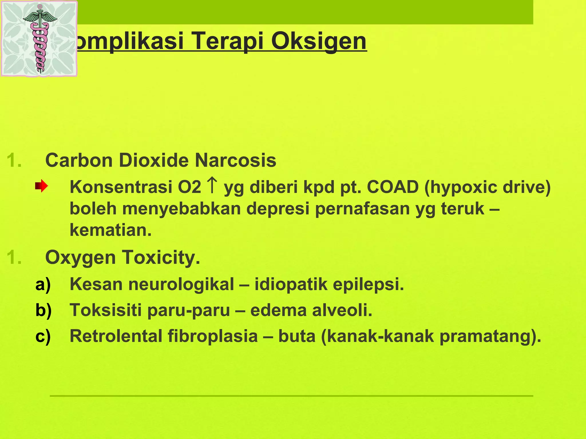 Terapi Pemberian Oksigen | PPT