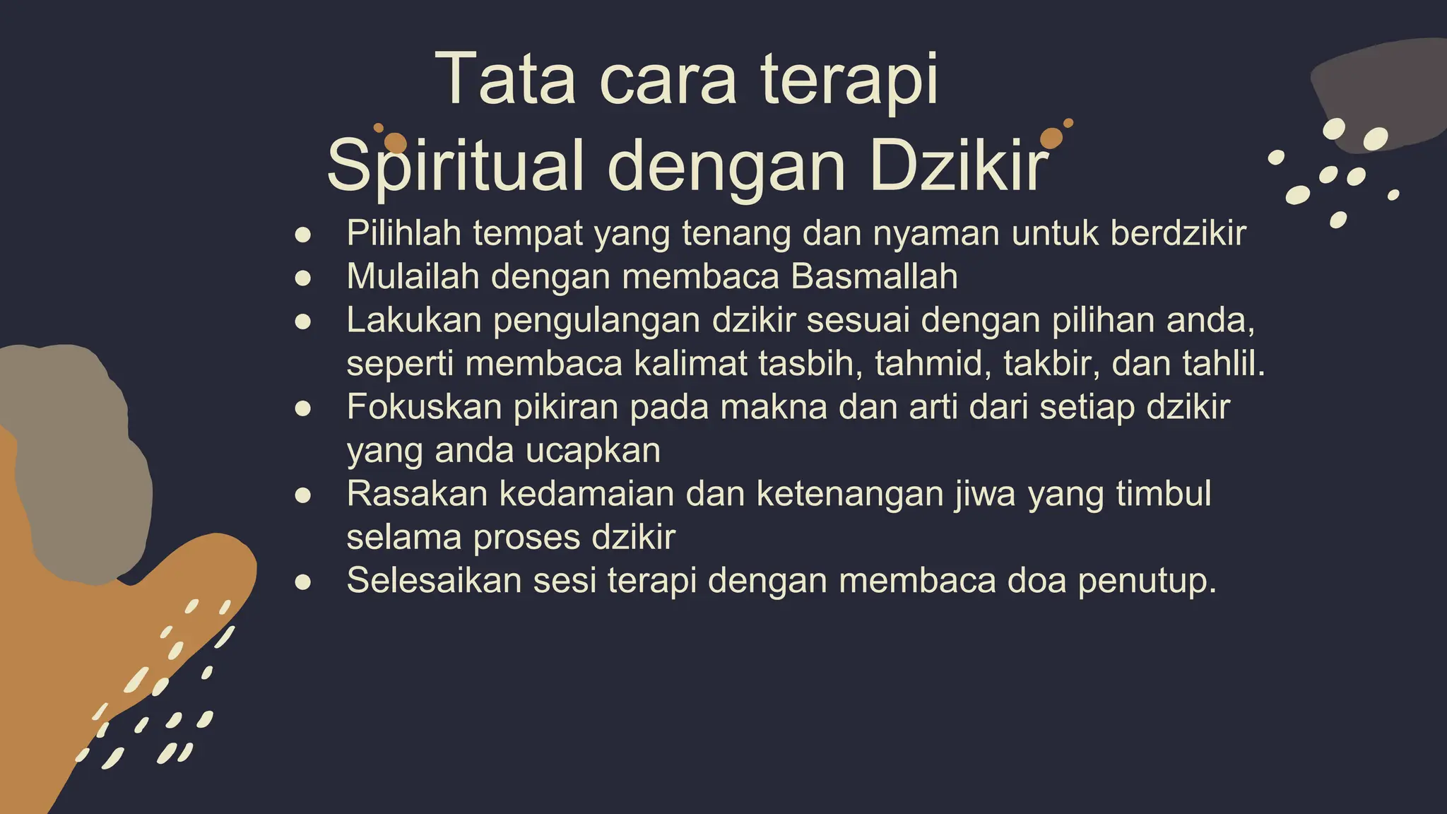 Terapi Spiritual dengan Dzikir (Intan Astri. S) .pptx