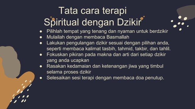 Terapi Spiritual dengan Dzikir (Intan Astri. S) .pptx