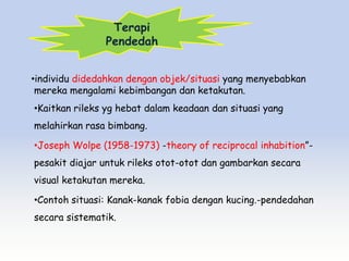 Terapi tingkahlaku | PPTX