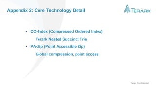 Terark Product and Technology | PPT