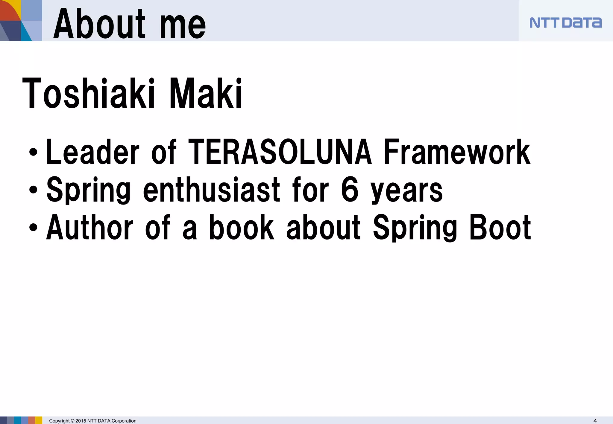 TERASOLUNA Framework on the Spring IO Platform | PDF