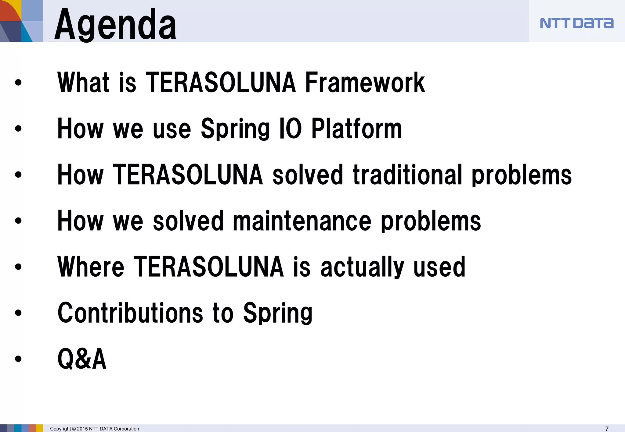 TERASOLUNA Framework on the Spring IO Platform | PDF