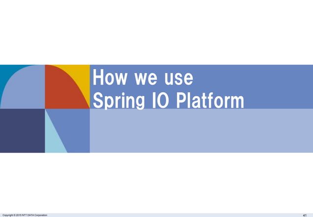 TERASOLUNA Framework on the Spring IO Platform | PDF