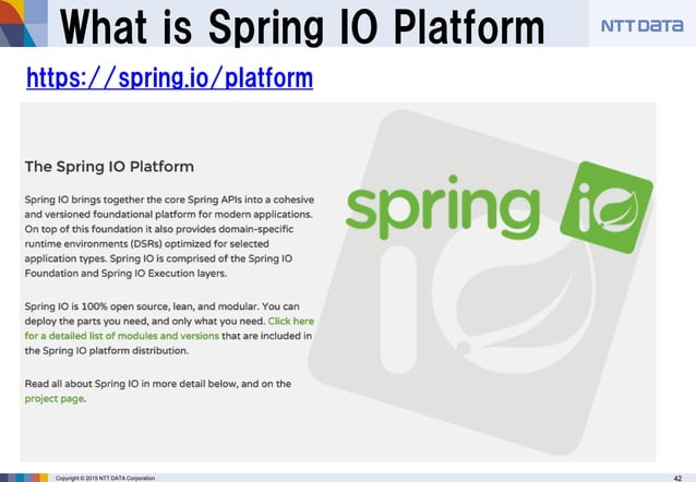 TERASOLUNA Framework on the Spring IO Platform | PDF