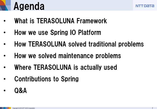 TERASOLUNA Framework on the Spring IO Platform | PDF