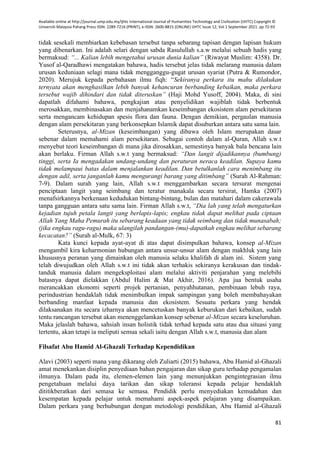 Teras pemikiran abu hamid al ghazali pemangkin kemenjadian sahsiah ...