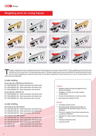 Precision components for spinning machines | PDF