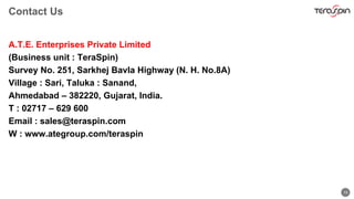 Drafting up-gradation on roving frame and ring frame for improved ...