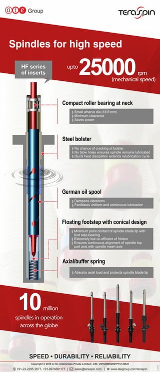 Spindles for high speed | PDF