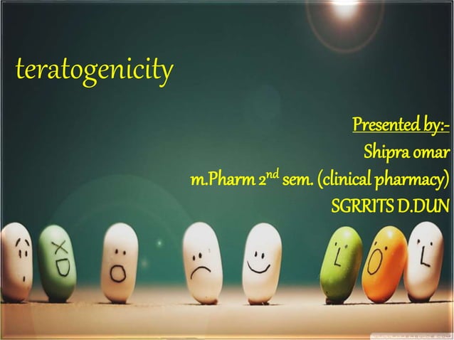 Teratogenecity | PPTX | Pregnancy | Reproductive Health