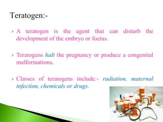 Teratogenecity | PPTX