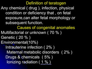 Teratogenesis | PDF