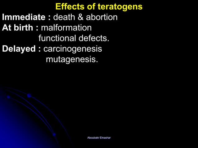 Teratogenesis | PDF