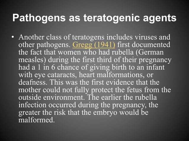 Teratogenesis | PPTX