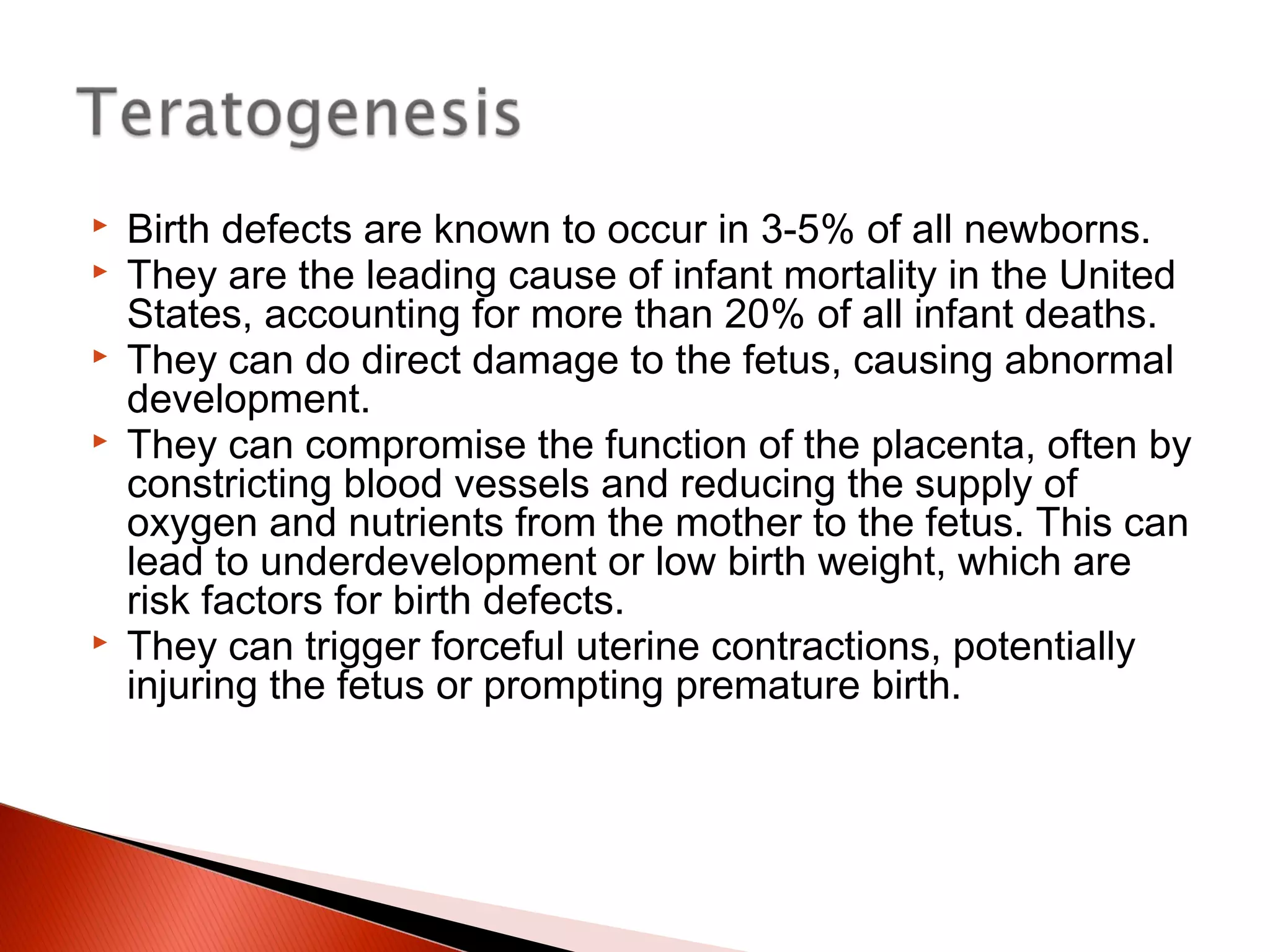 Teratogen Drugs | PPT