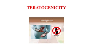 Teratogenicity,Exposure to therapeutic radiation Sensitivity to ...