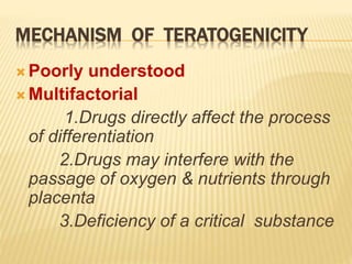 Teratogenicity dr.elza