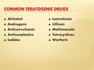 Teratogenicity dr.elza