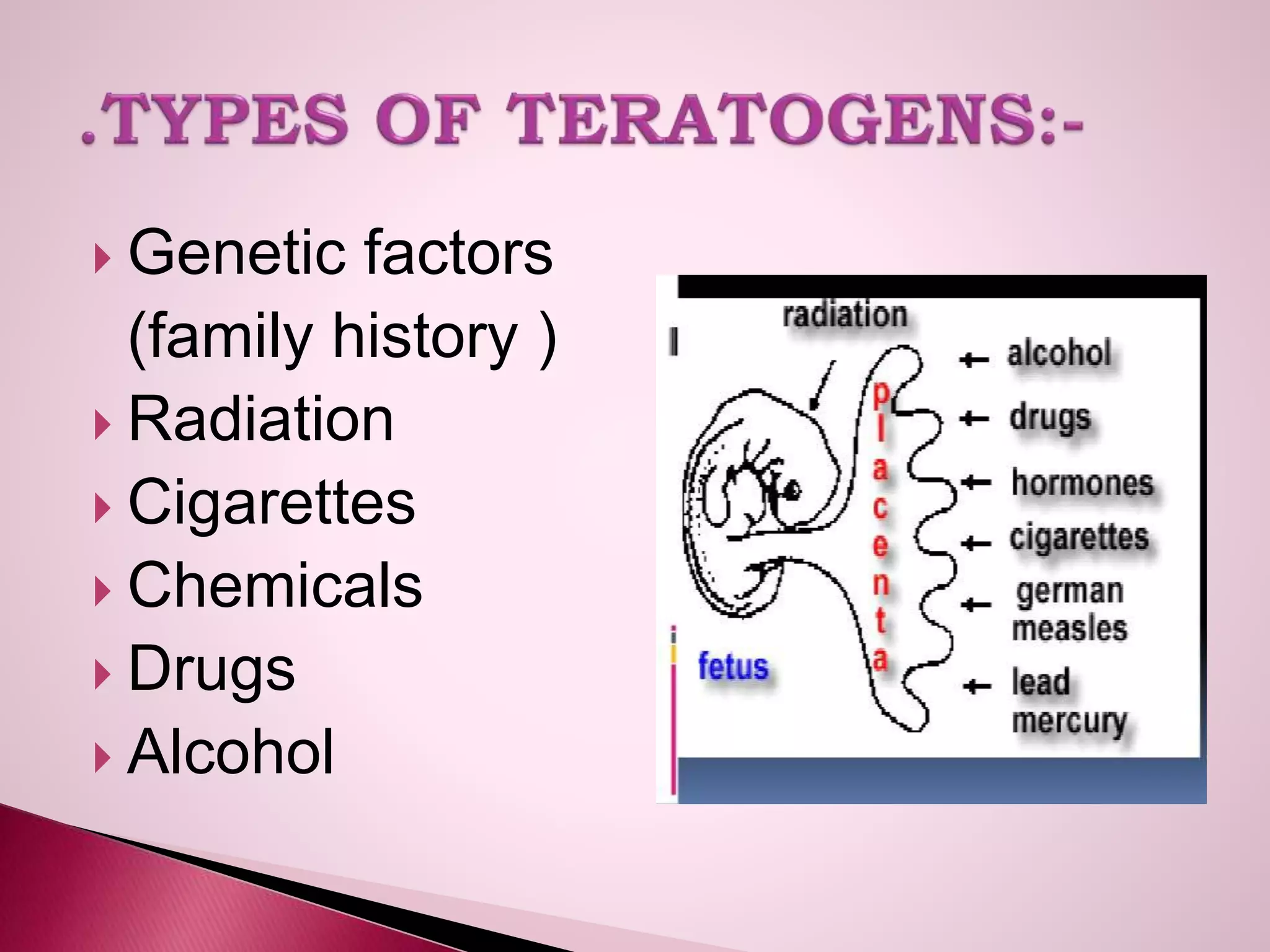 Teratogens And Cleft Types | PPTX