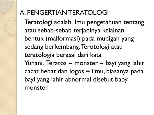 Teratologi Pptx