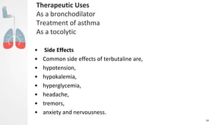 TERBUTALINE MEDICINAL CHEMISTRY.pptx