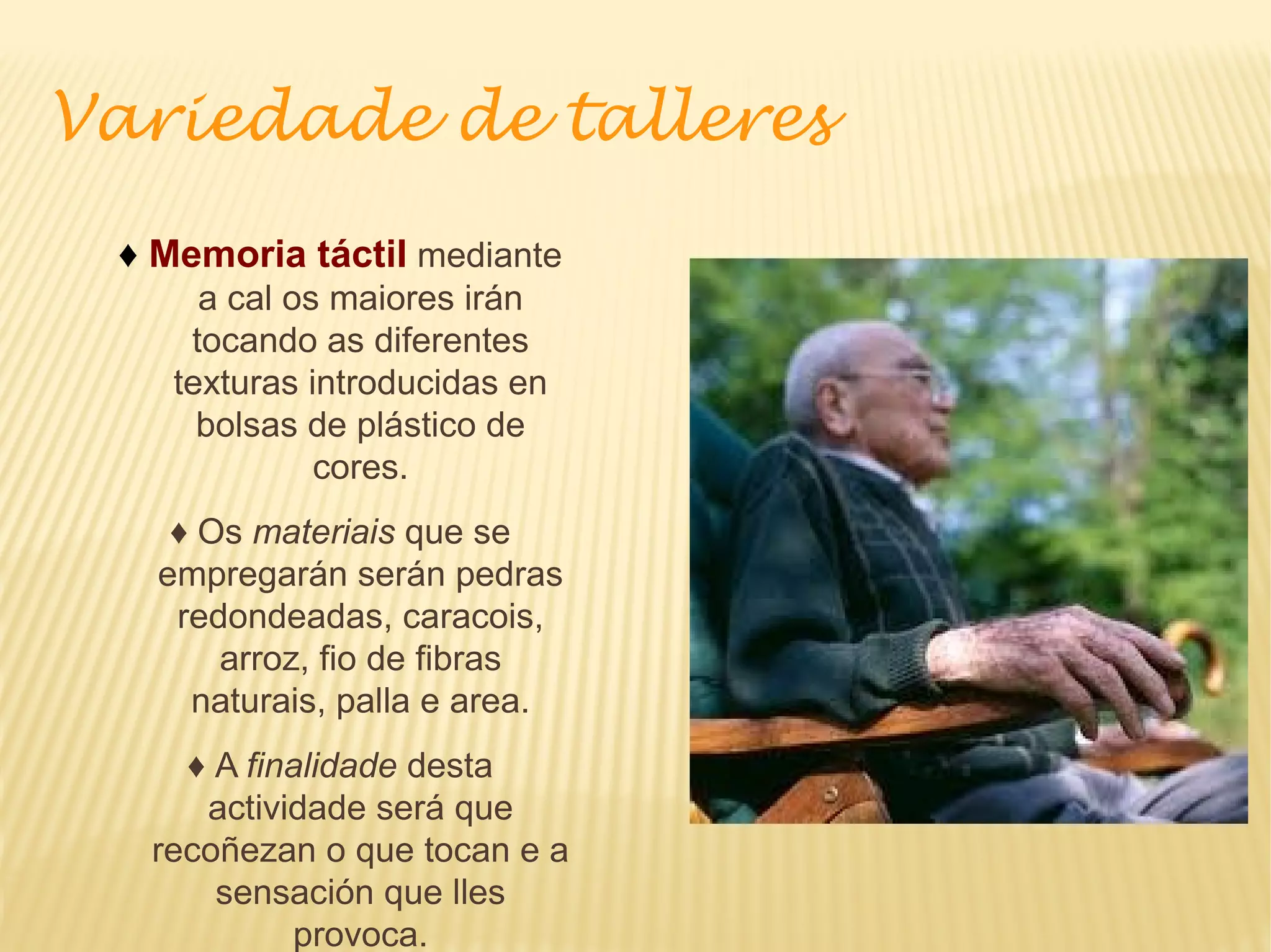 Terceira idade, recursos tecnoloxicos | ODP