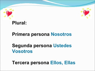 Tercera persona | PPT