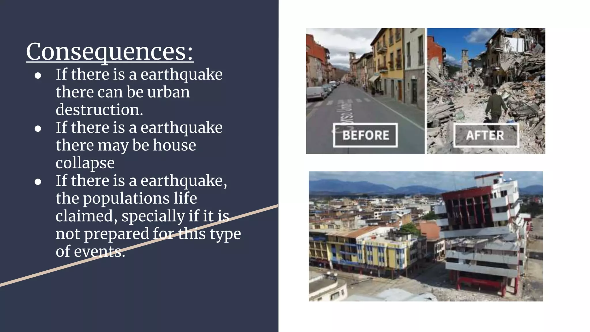 Earthquakes in Climate Action Project- Escuela Madre de la Misericordia ...