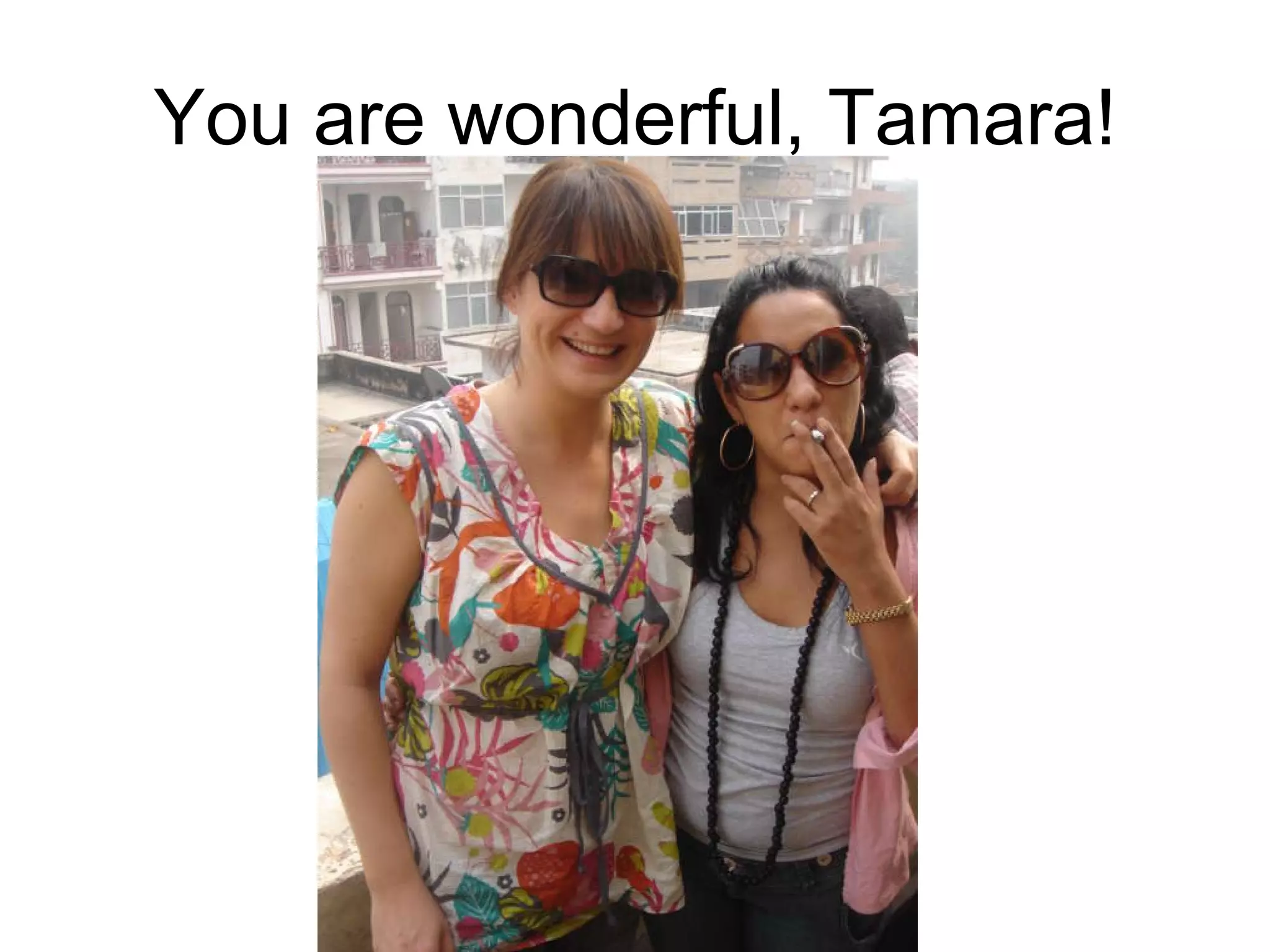 Happy birthday, Tamara! | PPT