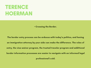 Terence hoerman how an immigration attorney can help | PPT