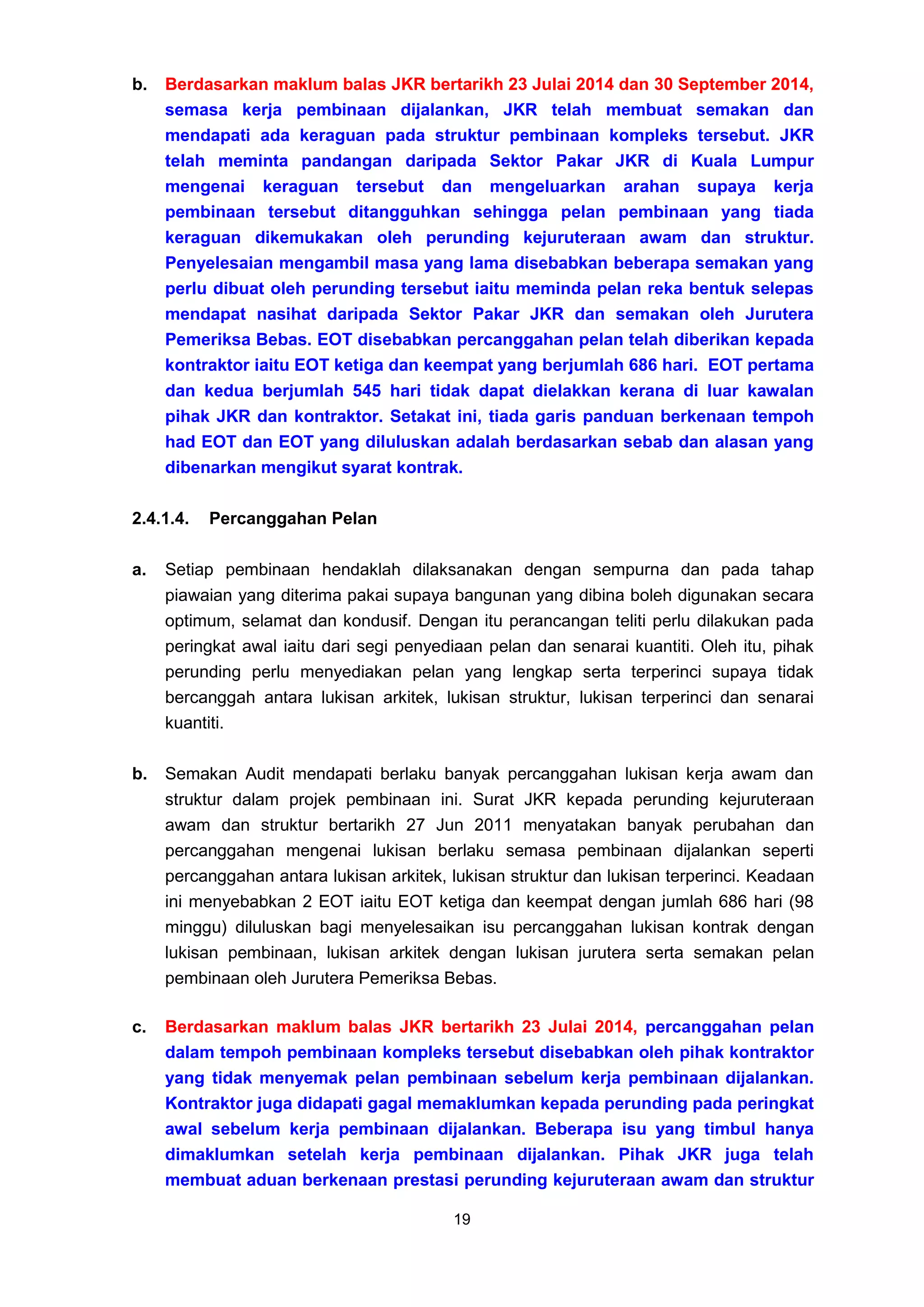 Laporan Ketua Audit Negara Tahun 2013 Siri 3 - Terengganu | PDF
