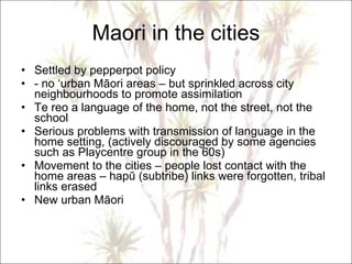 Te reo maaori 1 | PPT