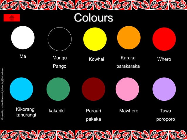 Te Reo Maori Digital Learning Centre by Justine Driver | PPSX