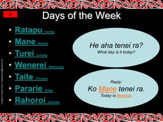 Te Reo Maori Digital Learning Centre by Justine Driver | PPSX